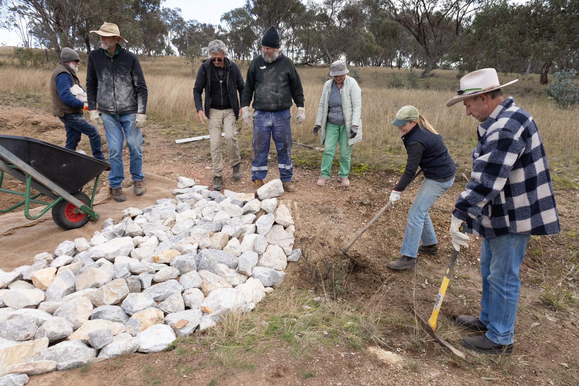 Where sticks and stones do healing work - Mulloon Institute
