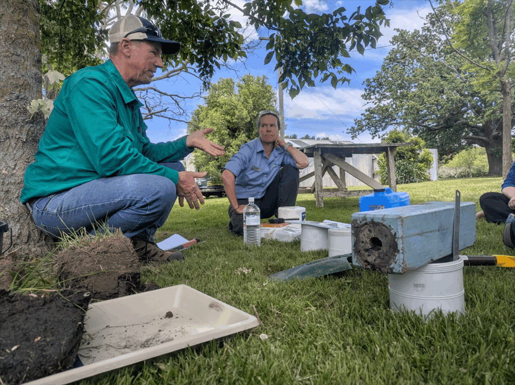 Soil Monitoring with the HASH tool on farm - Mulloon Institute